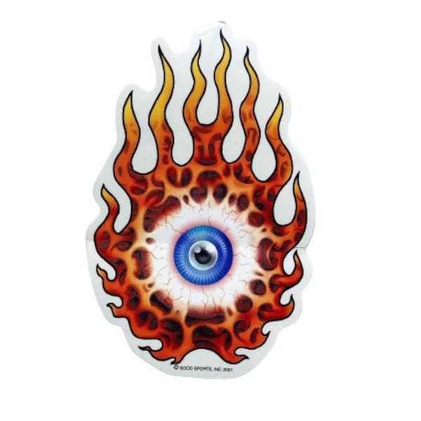 Flying Eyeball Decal - Etsy