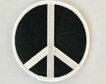 Peace Sign Patch - Etsy