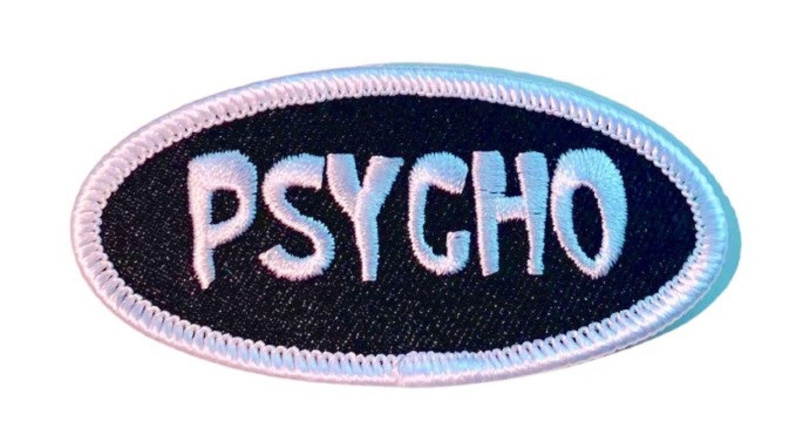 PSYCHO Patch Alfred Hitchcock Film Name Tag Unused Cloth - Etsy