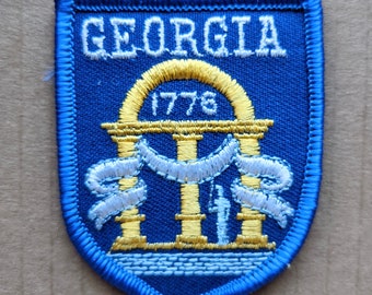 Georgia Iron on Patch - Etsy