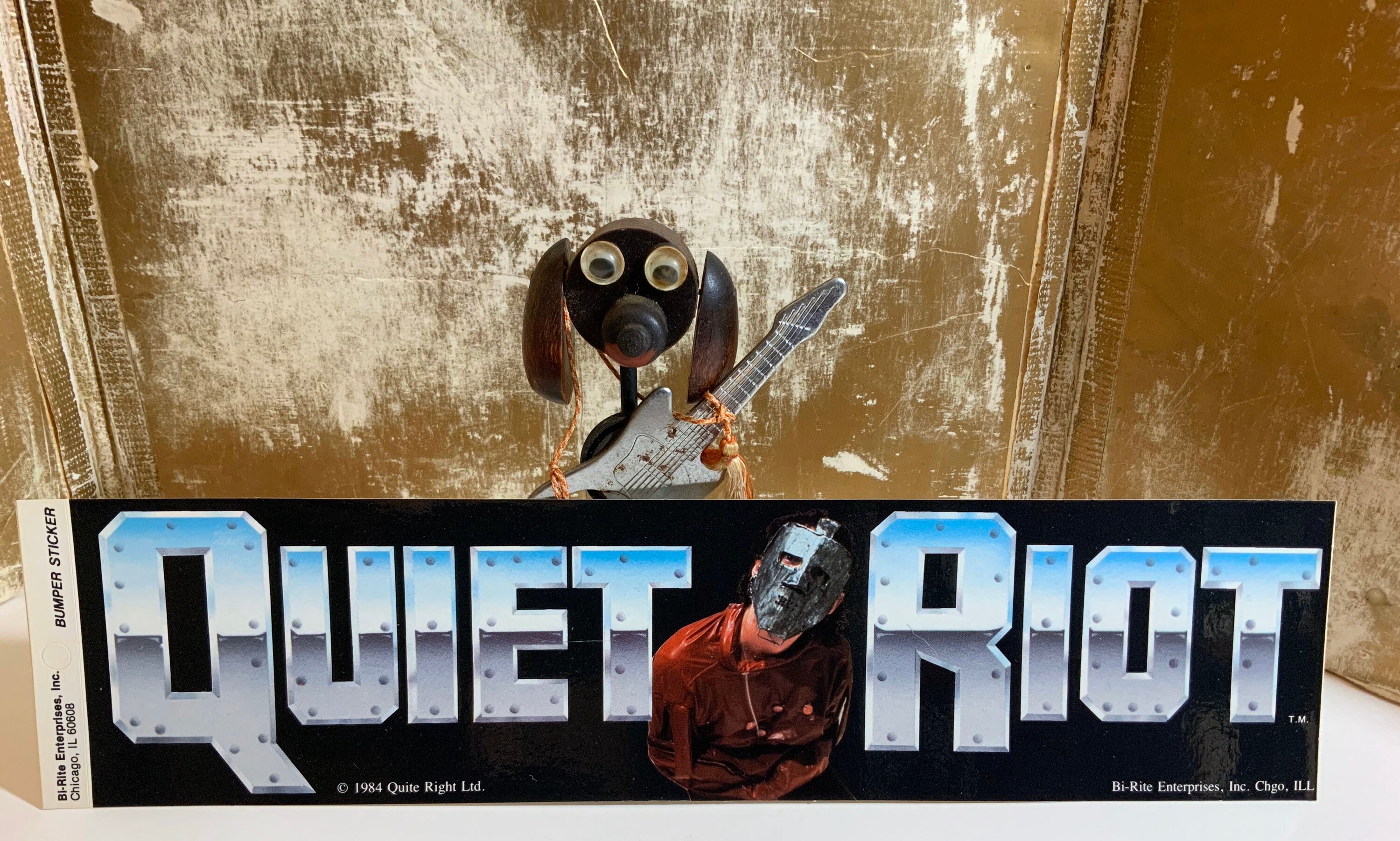 Vintage 80s Quiet Riot bumper sticker Stickers Stickers, Labels & Tags ...