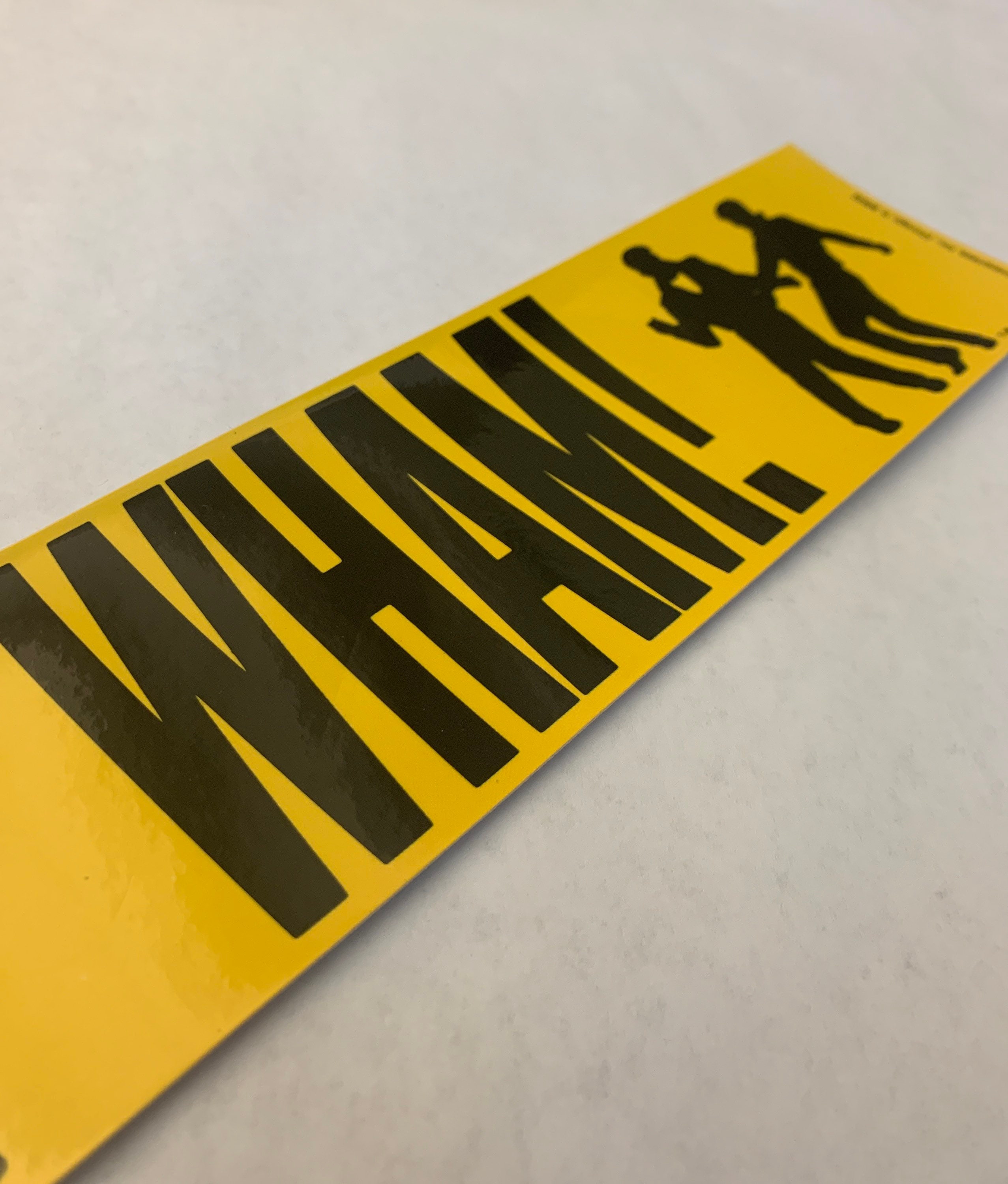 Bumper Stickers Stickers, Labels & Tags Vintage 80s WHAM Band Bumper ...