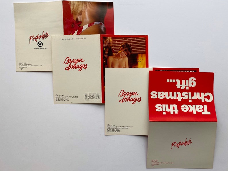X RATED Sexy NASTY 80s Vintage Set of 4 Cards Nude Naked Full - Etsy