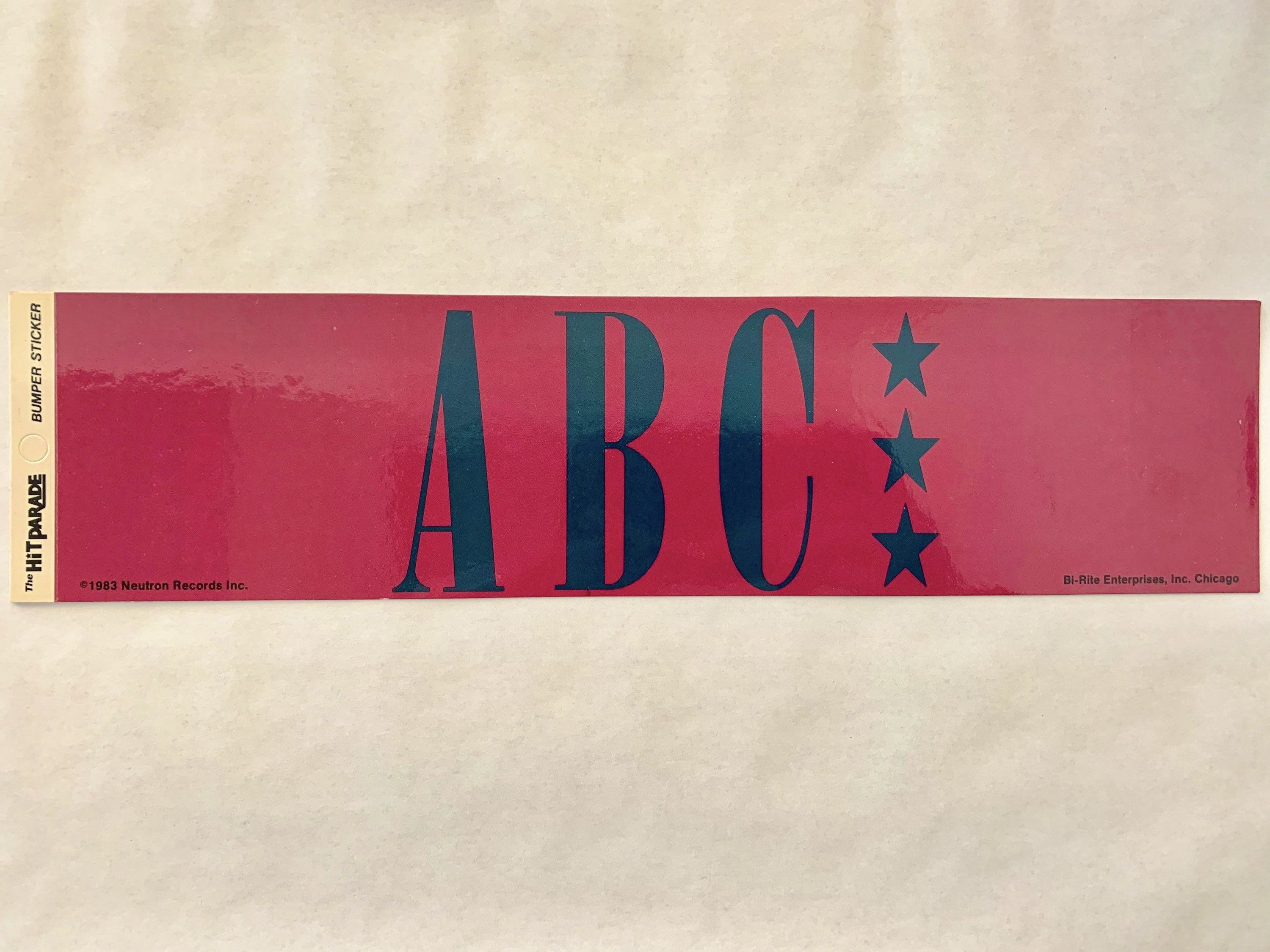 Bumper Stickers Stickers, Labels & Tags Vintage 80s WHAM Band Bumper ...