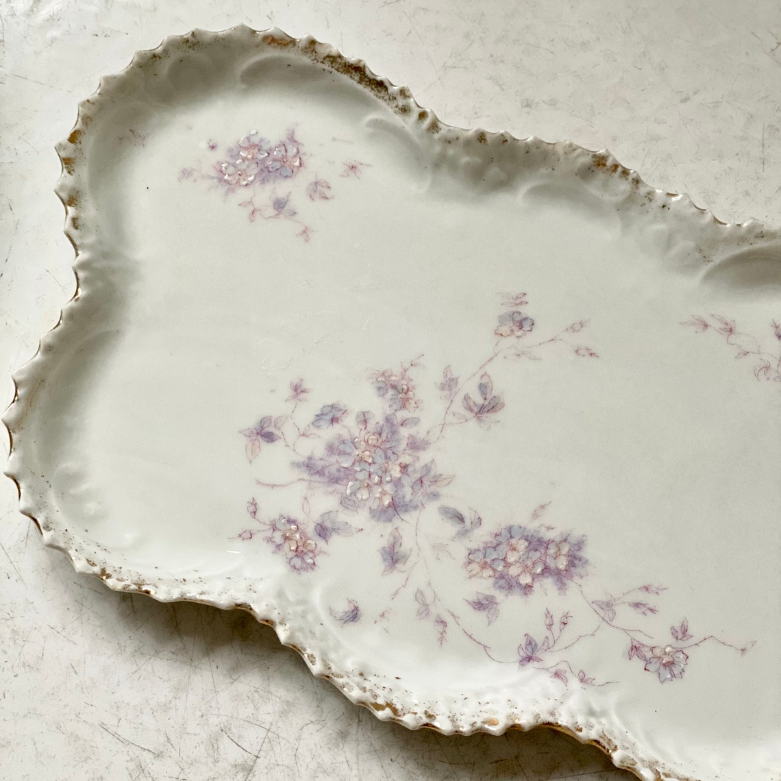 Victoria Carlsbad Austria China Tray// Jewelry Tray// Vanity - Etsy