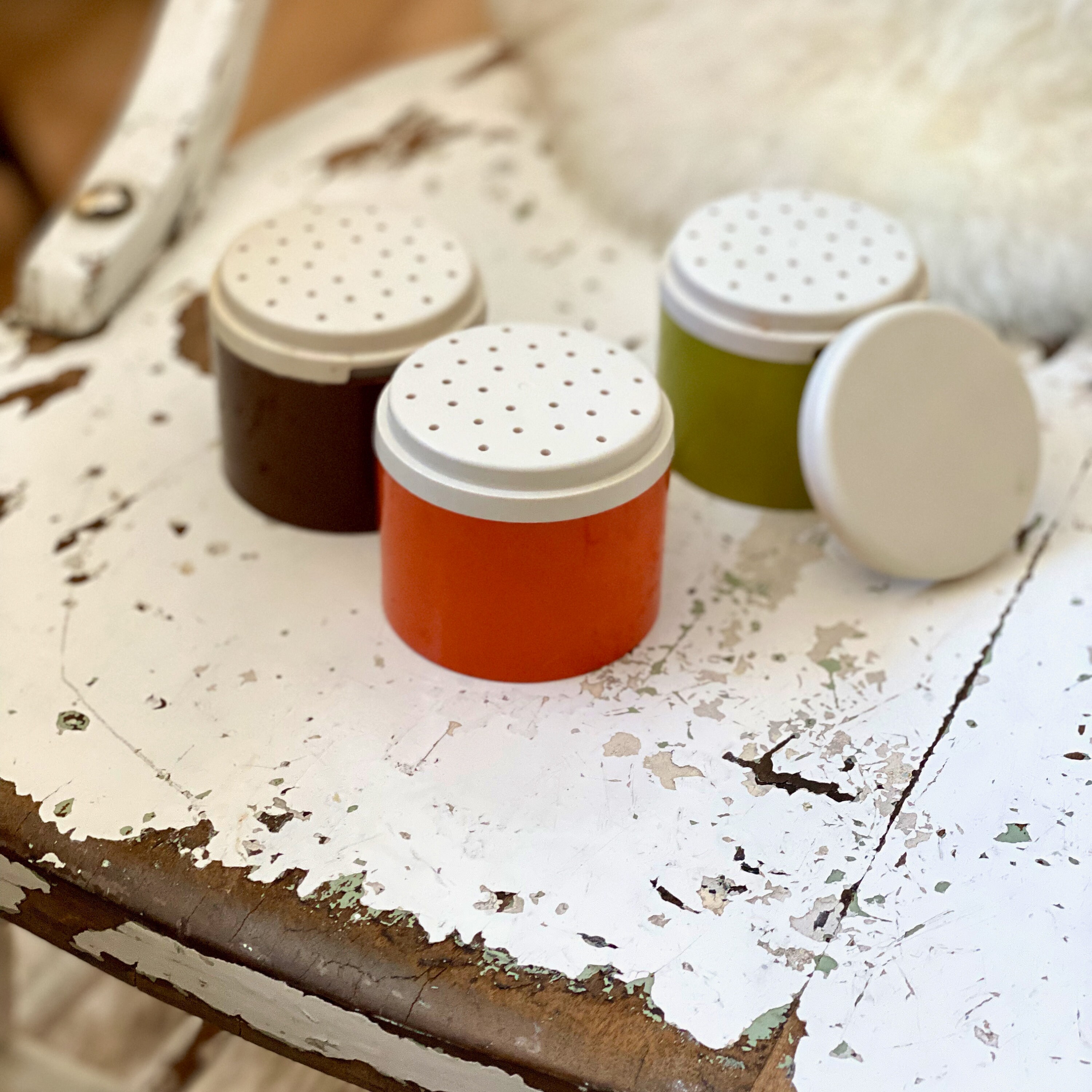 70s Tupperware Stacking Spice Containers // Set of 3 Vintage - Etsy