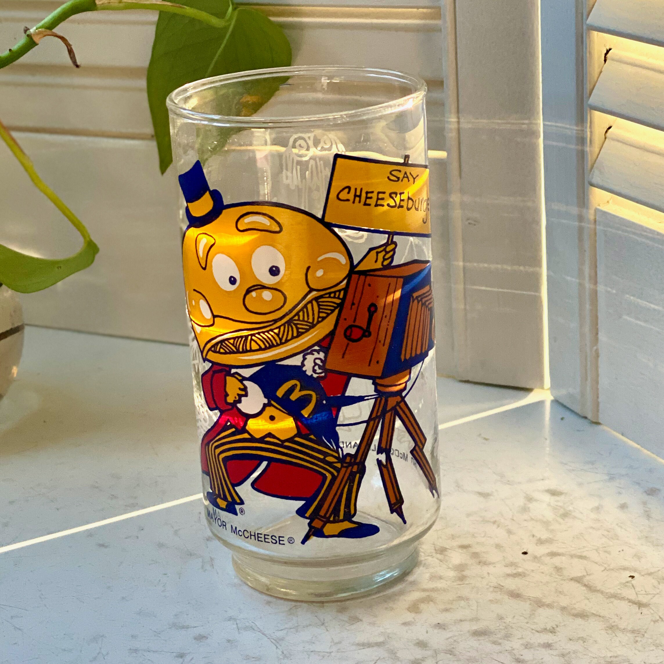 McDonald's Mayor McCheese Collector Series Glass 海外 即決 - sevvalozcelik.com