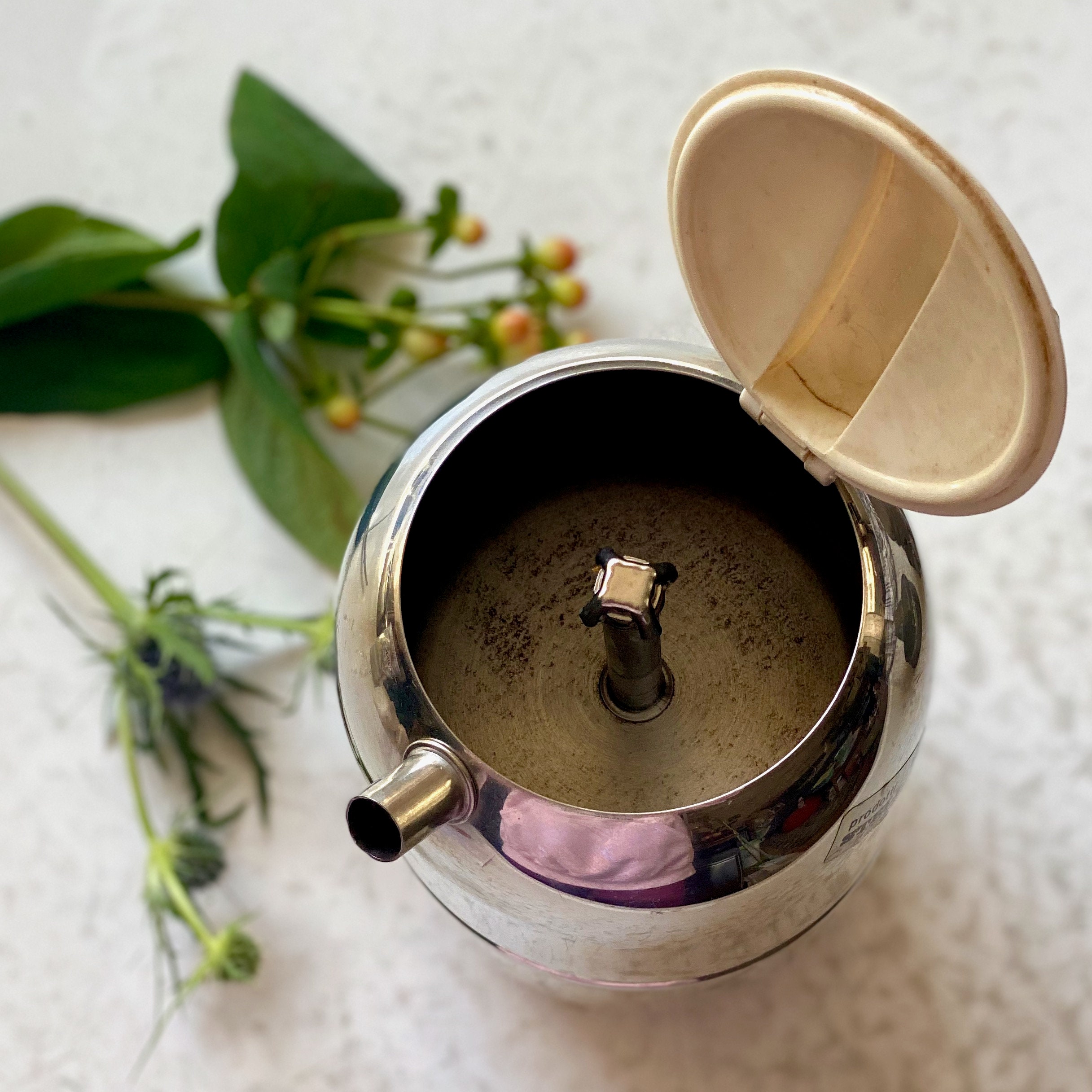 Stella Moka Coffee Pot // Stovetop Coffee Maker // Vintage 80s ...