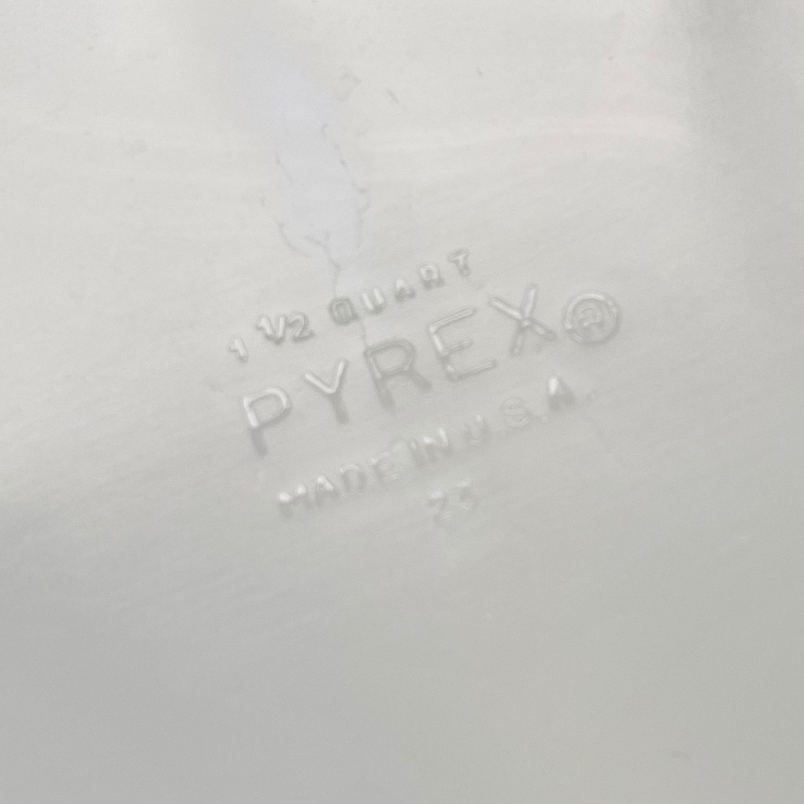 Pyrex Divided 1.5 Quart Divided Casserole Dish in Royal Wheat | Etsy