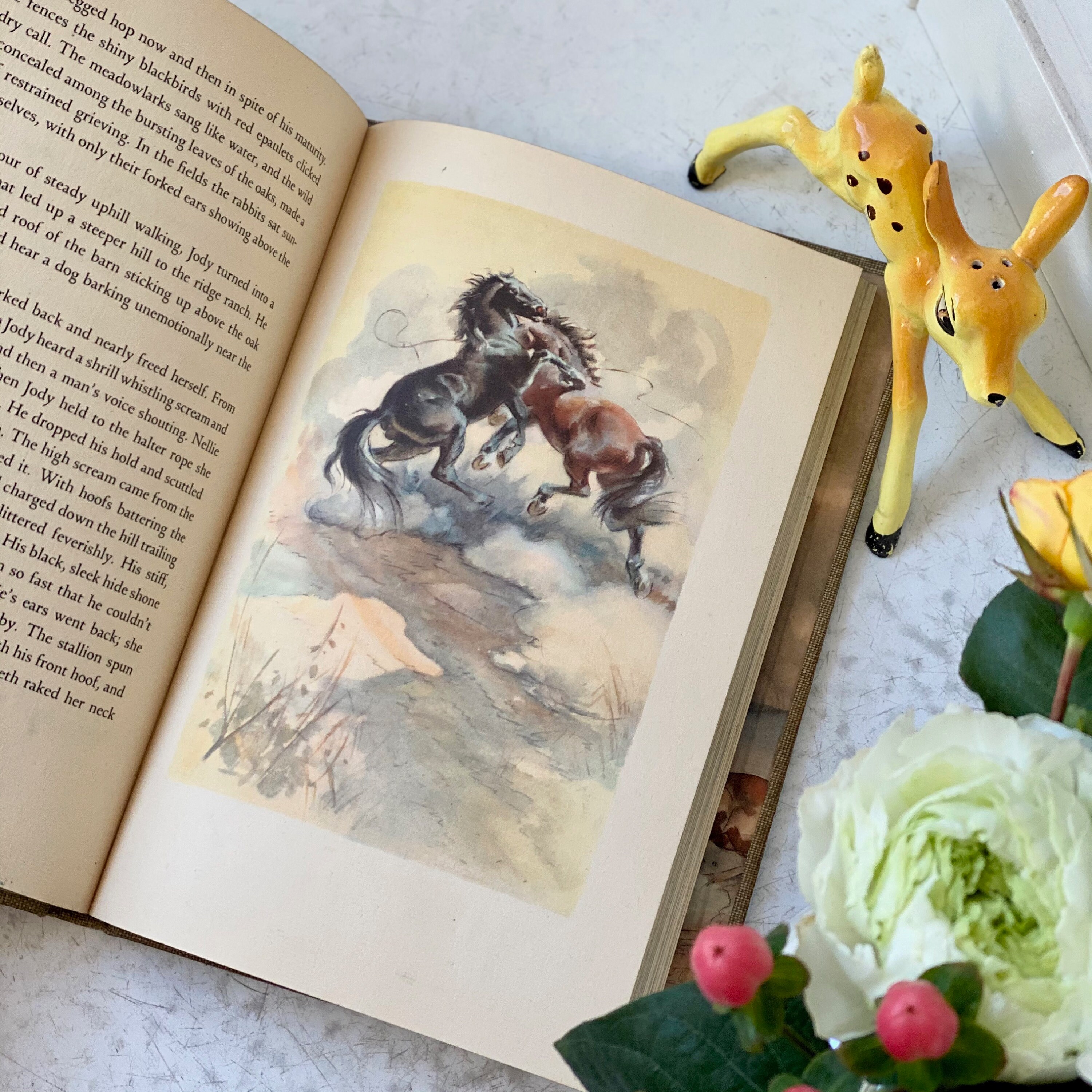 The Red Pony by Steinbeck: 1945 First Illustrated Edition - Etsy