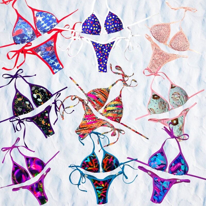 Bikini Competition Suits - Etsy