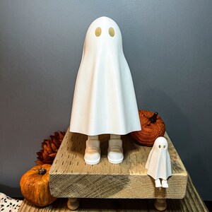 Halloween Ghost With Hidden Feet 3D Printed as Seen on - Etsy
