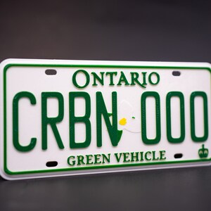 Replica Ontario Green Vehicle License Plates - Etsy