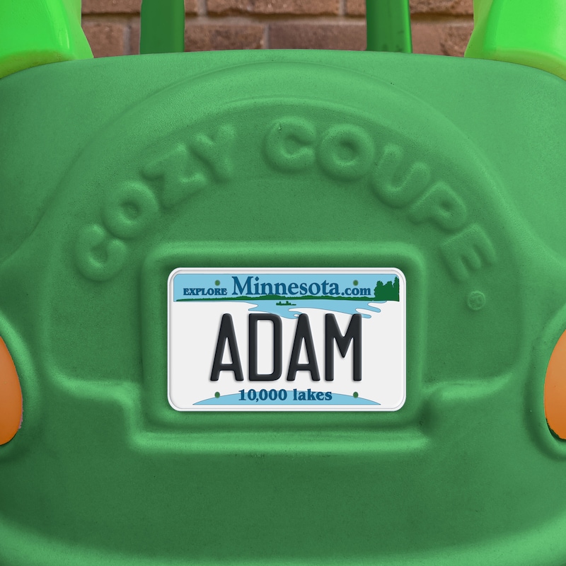 Mini License Plate - Etsy