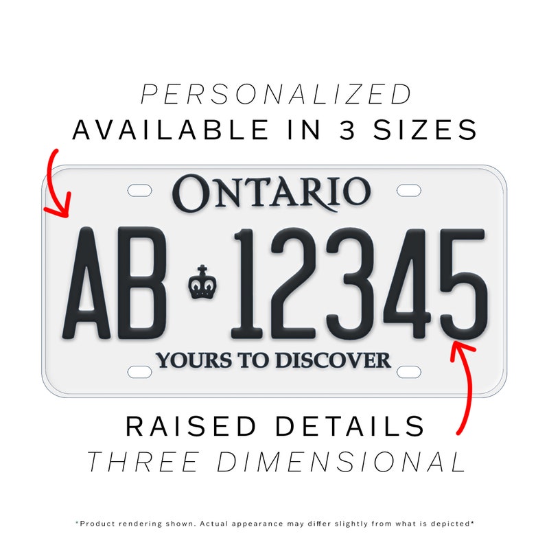 1/24 License Plates - Etsy Canada