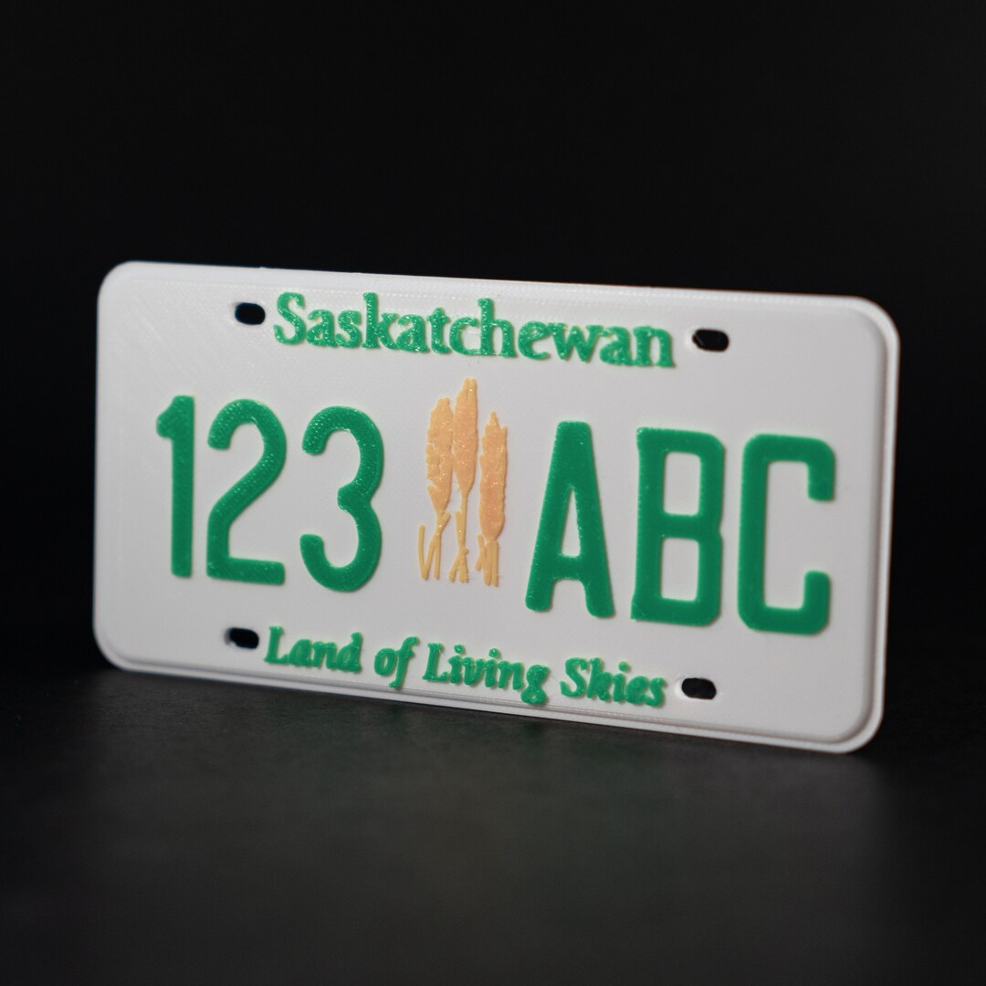 Replica Saskatchewan License Plates - Etsy