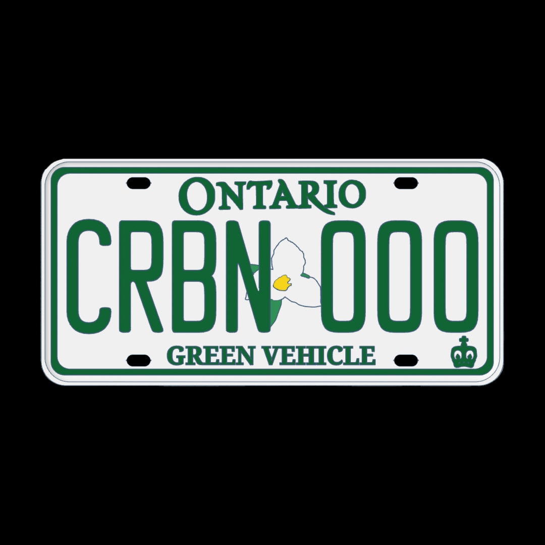Replica Ontario Green Vehicle License Plates - Etsy