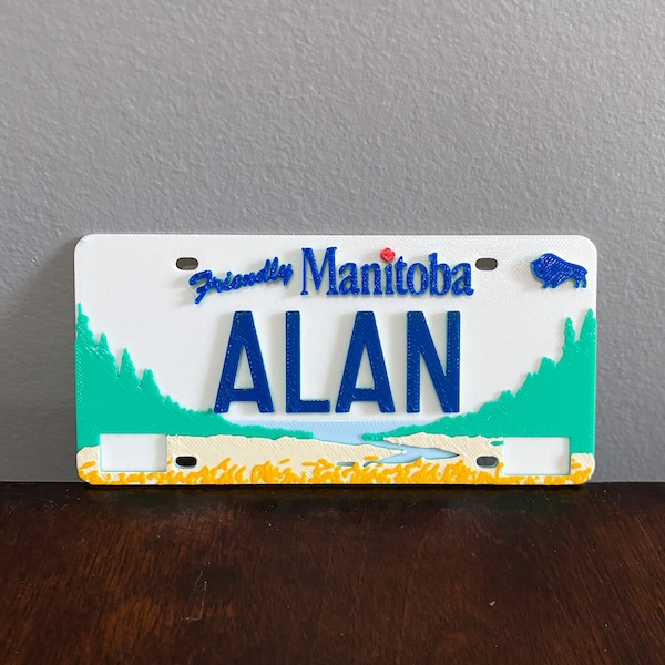 Mini License Plate - Etsy