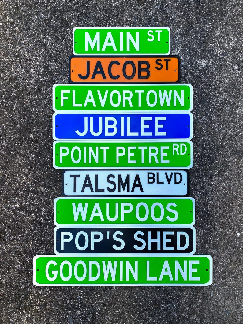Custom Replica Street Signs - Etsy