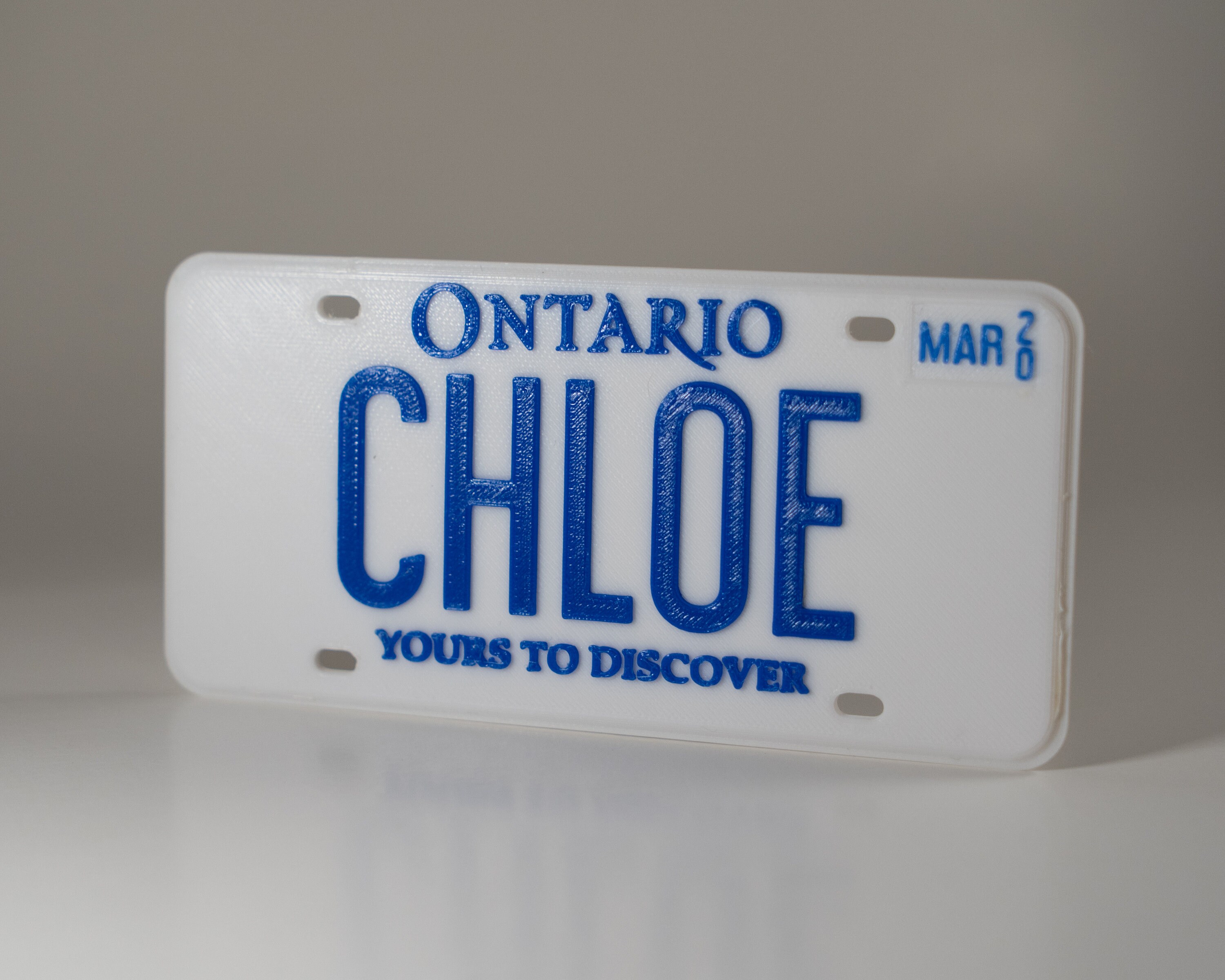 Mini Ontario License Plates - Etsy Canada
