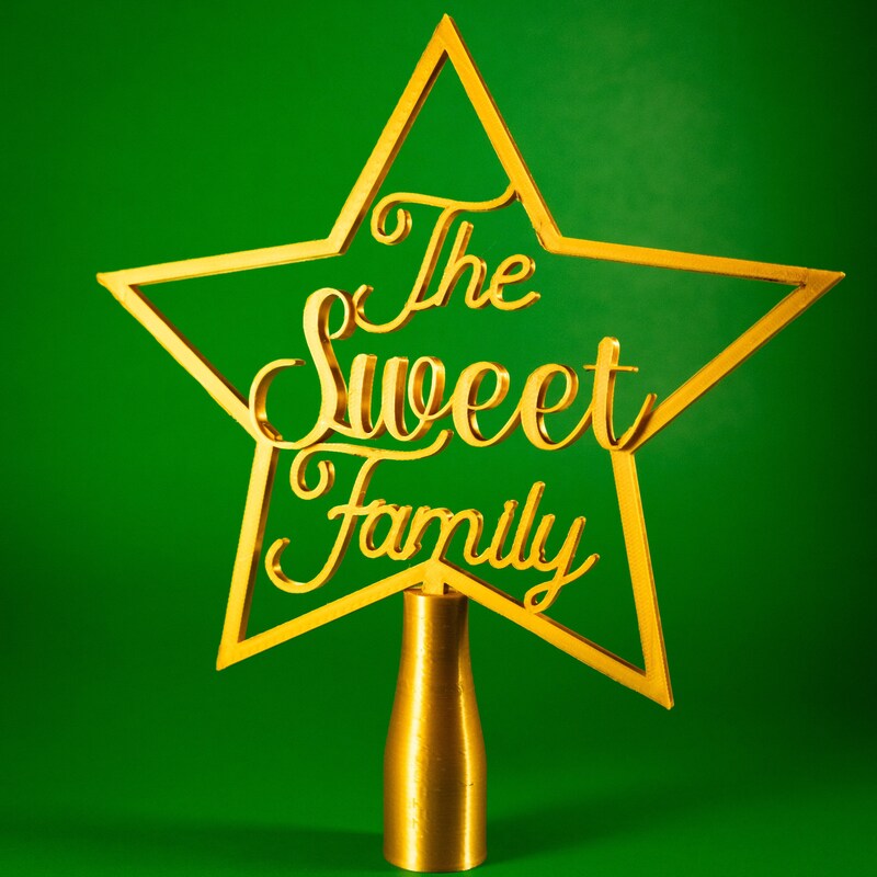 Custom Tree Topper - Etsy