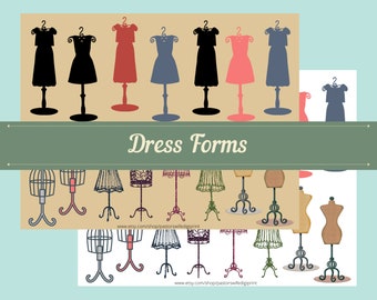 Dress Form Clip Art | Etsy