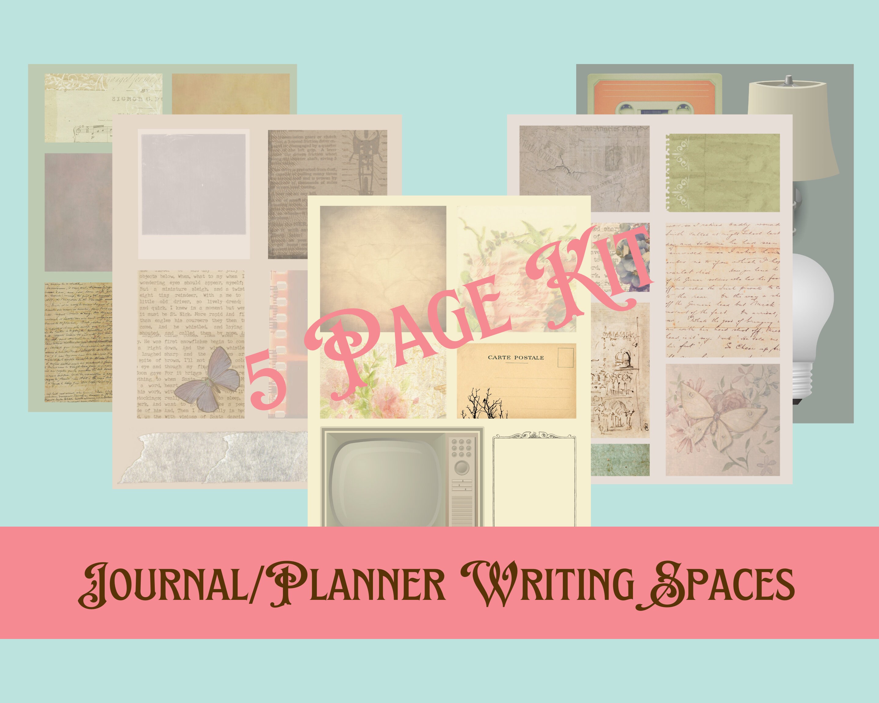Writing Spots, Journaling Spots, Journal Stickers, Planner Stickers ...