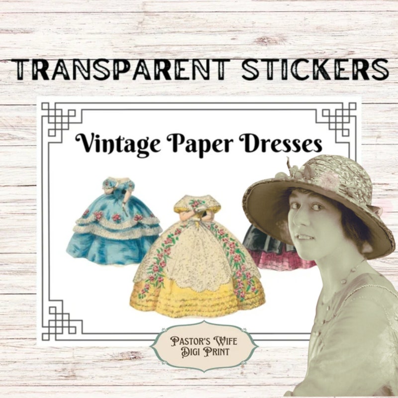 Dress Stickers - Etsy