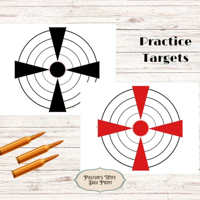 Paper Targets - Etsy