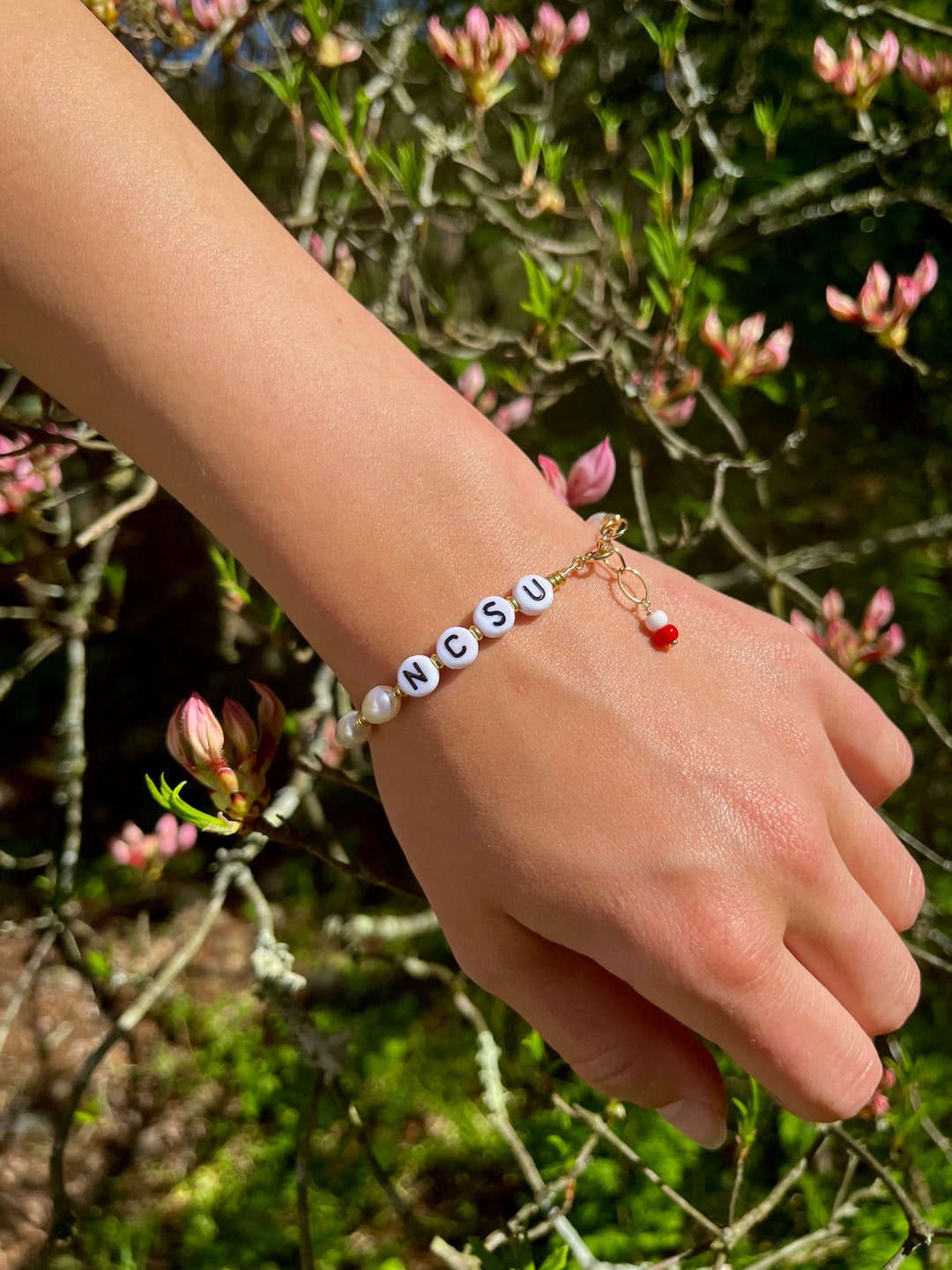 North Carolina University Bracelets - Unc Chapel Hill, App State, Wcu ...