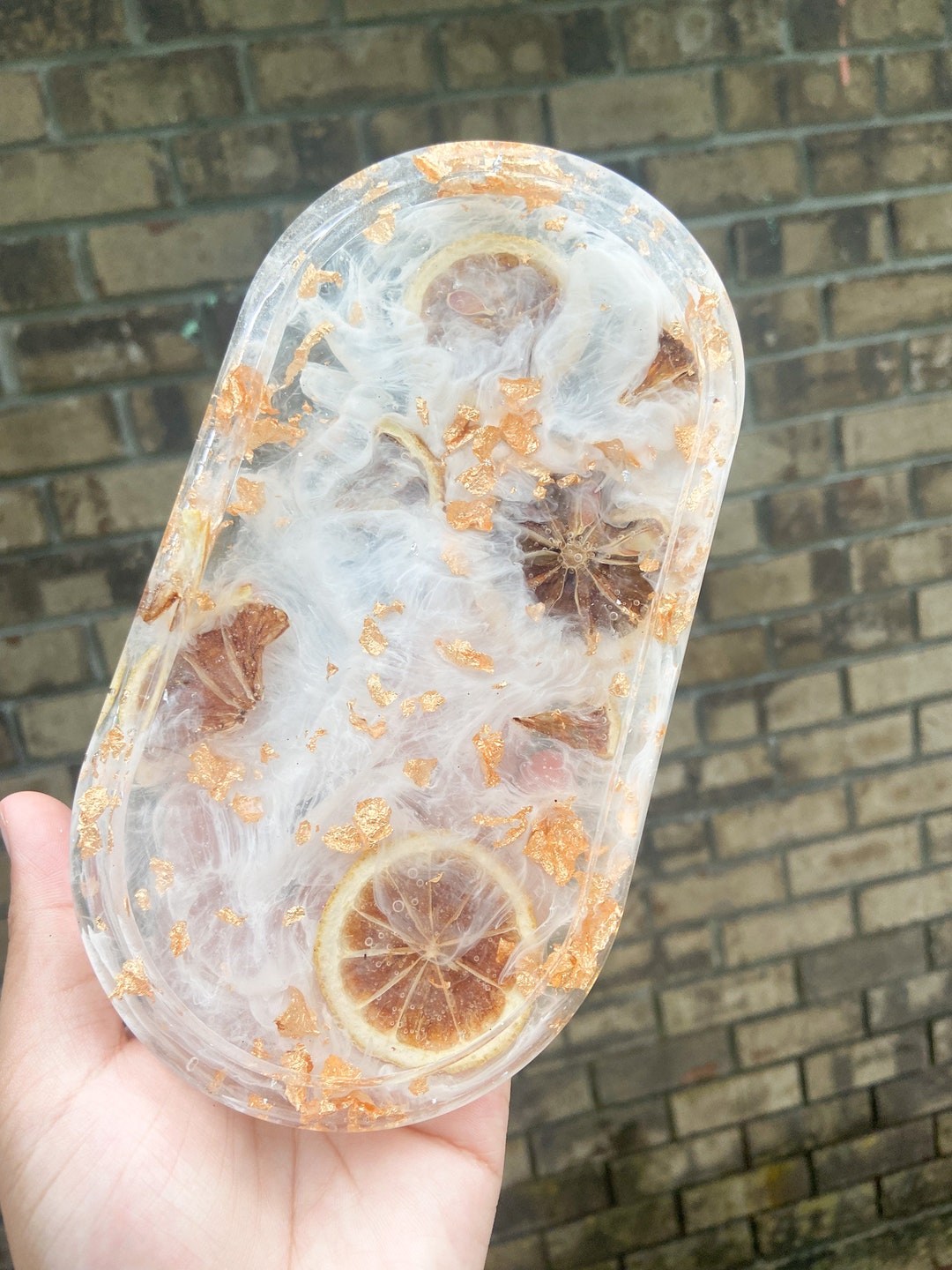 Lemon Tray, Rolling Tray, Lemon Leaf Tray, Lemon Tray, Bridesmaid Gift ...