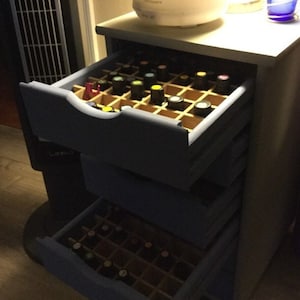 Essential Oil Drawer Dividers for 15ml Bottles/storage/rack/organizer ...