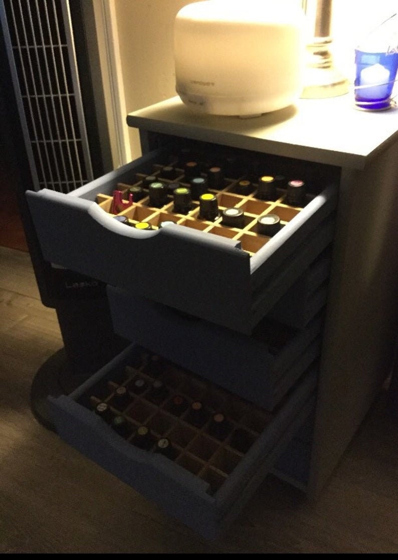 Essential Oil Drawer Dividers for 15ml Bottles/storage/rack/organizer ...