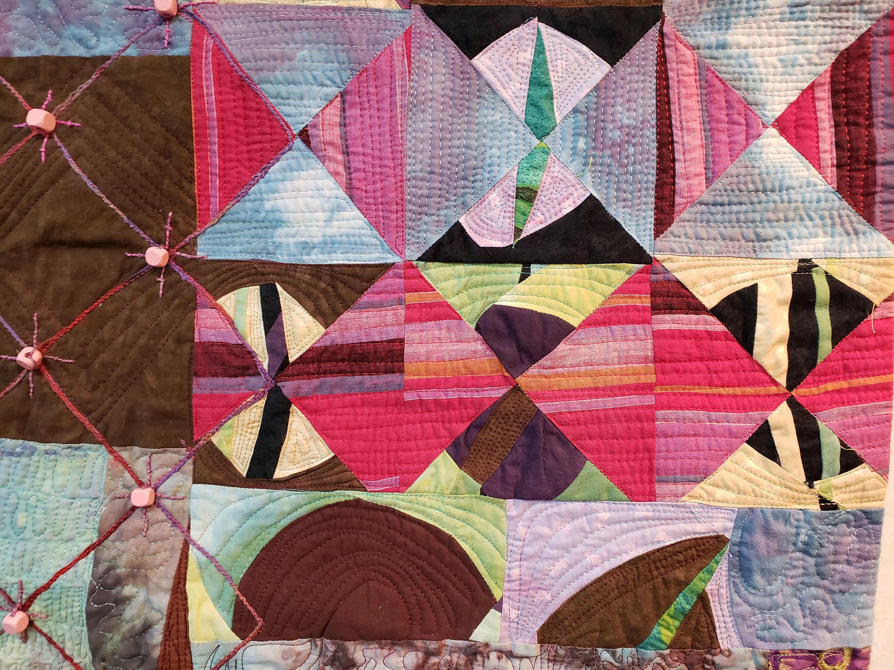 Abstract Art Quilt | Etsy