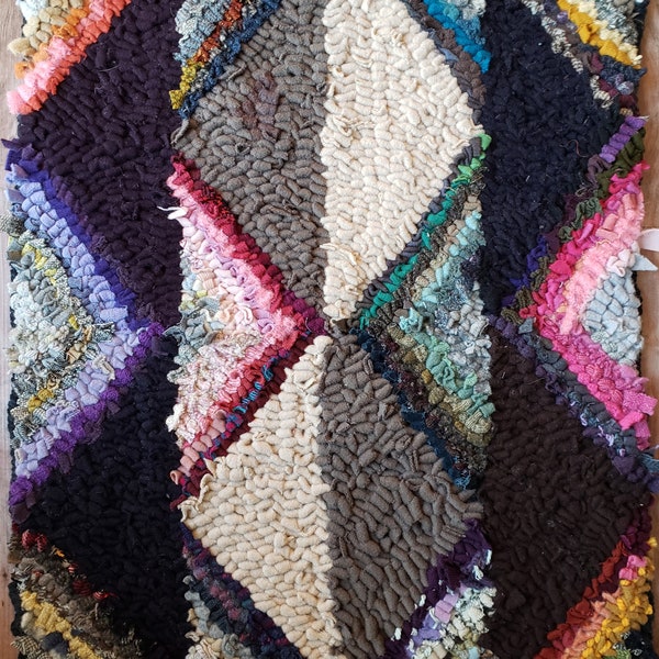 Hooked Wool Rug - Etsy