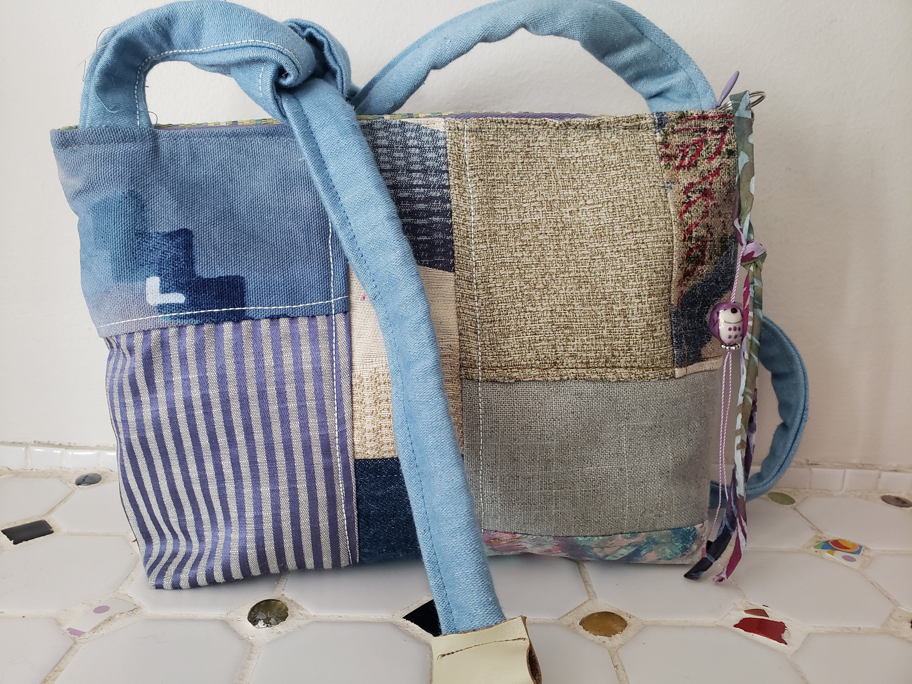 Patchwork Cross Body Bag in Warm Colors - Etsy