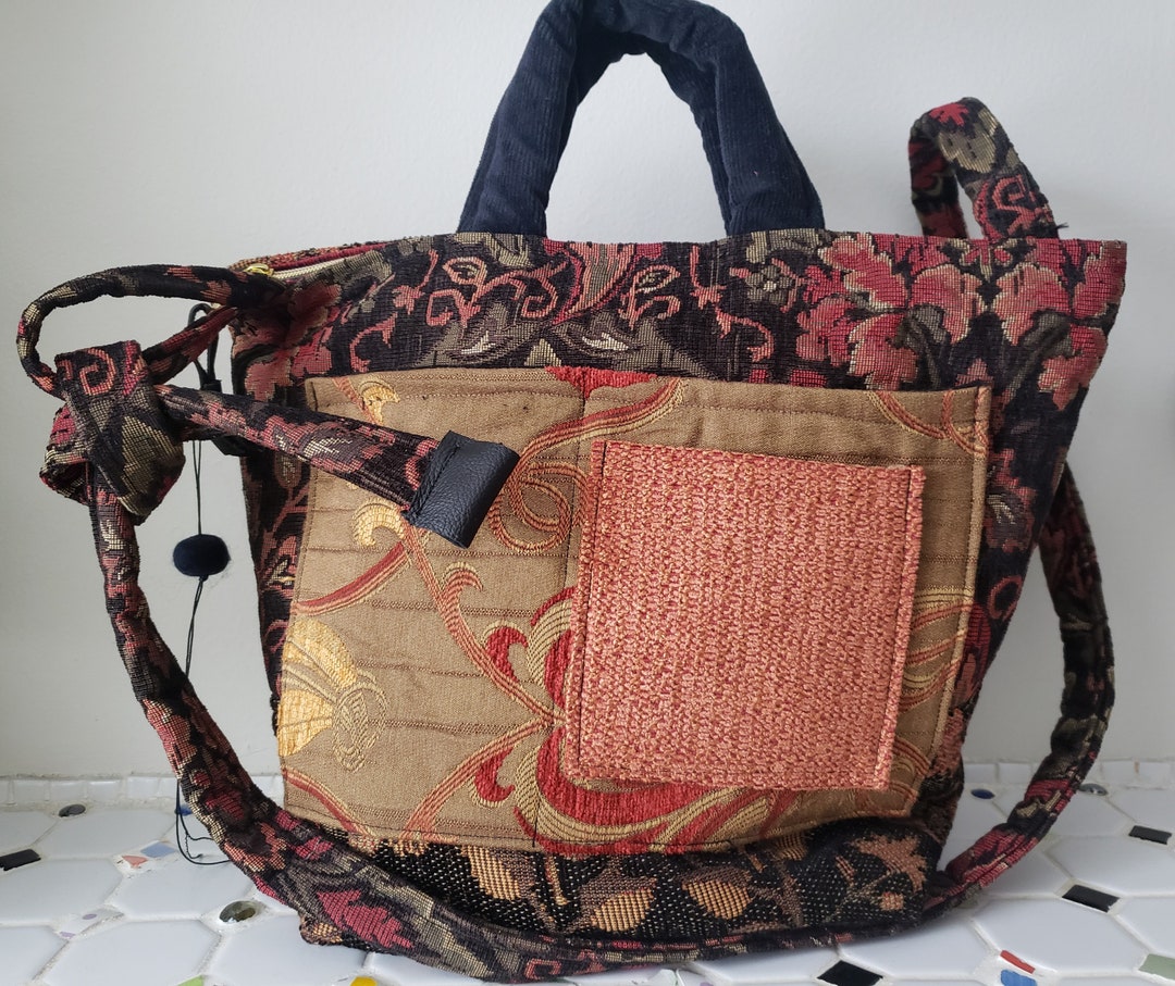 Beautiful Satchel With Adjustable Crossbody/shoulder Strap and Handles ...