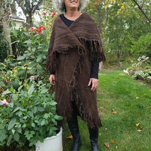 Unique Ruana/poncho Handwoven in Colombia - Etsy