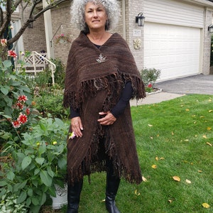 Unique Ruana/poncho Handwoven in Colombia - Etsy