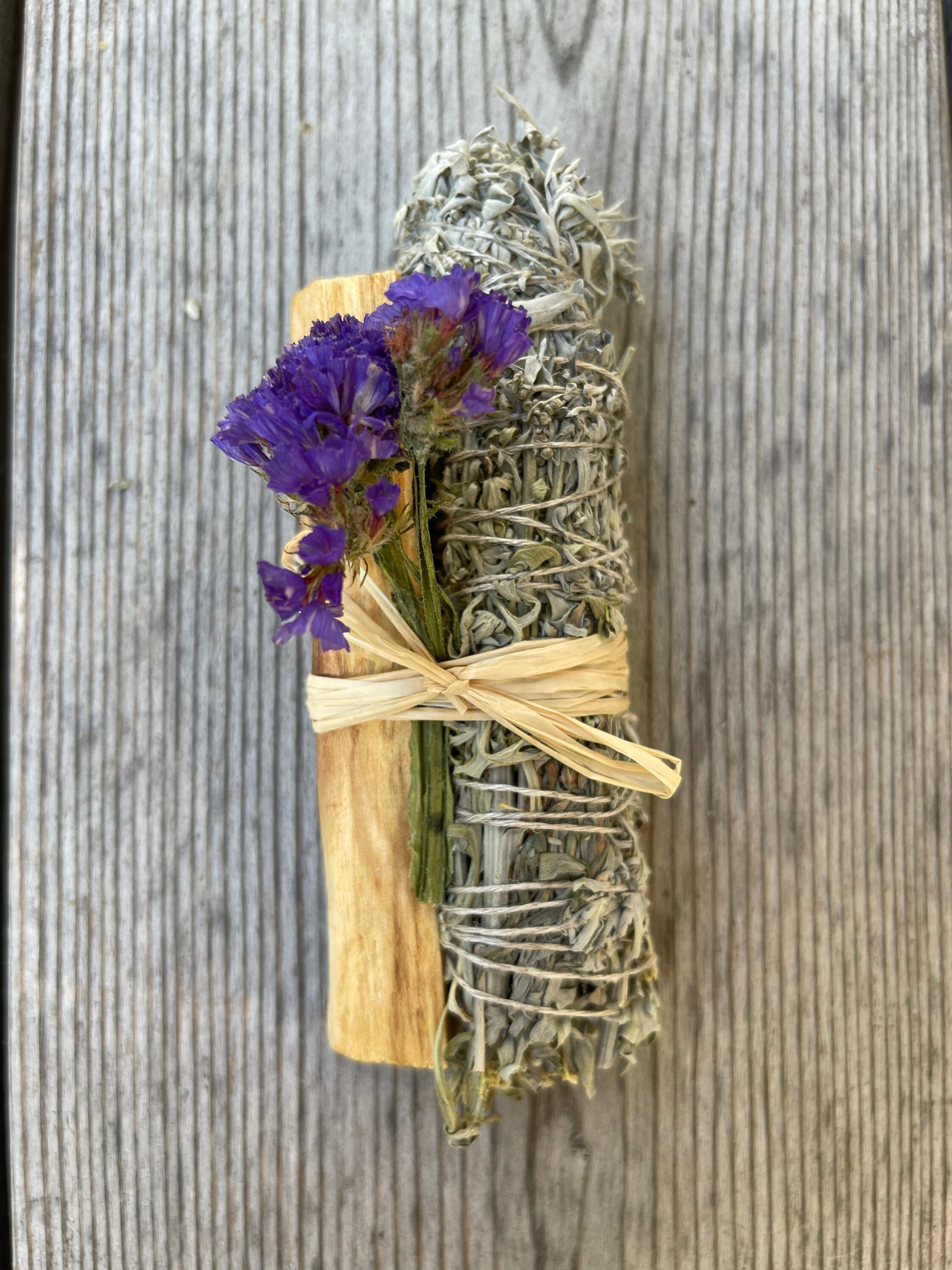 Various Herbs Smudging Stick Palo Santo Plant Magic - Etsy Polska