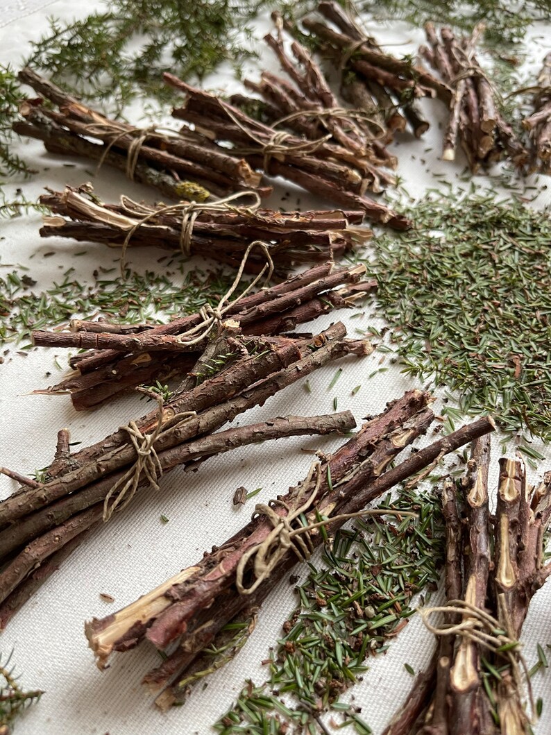 Juniper Smudging Sticks Holy Wood Juniper Incence Smudging - Etsy