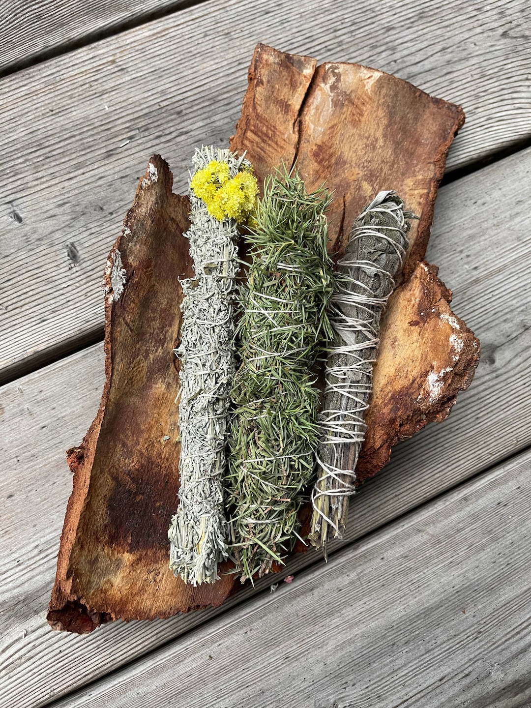 Smudging Bundle Set – Wormwood, Juniper & Sage - Etsy