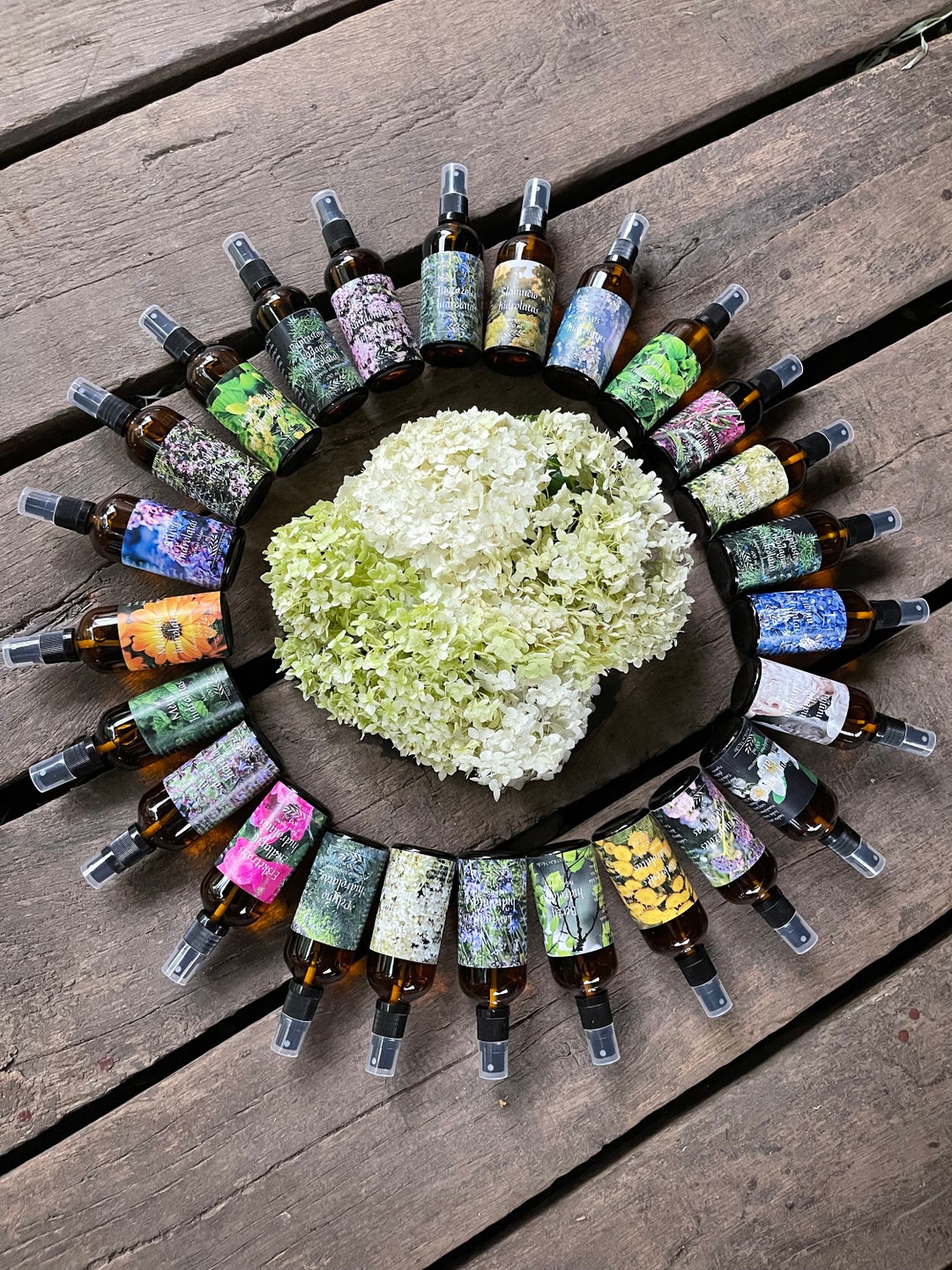 Organic Hydrosol - Herbal Water - Natural Floral Body Mist - Etsy