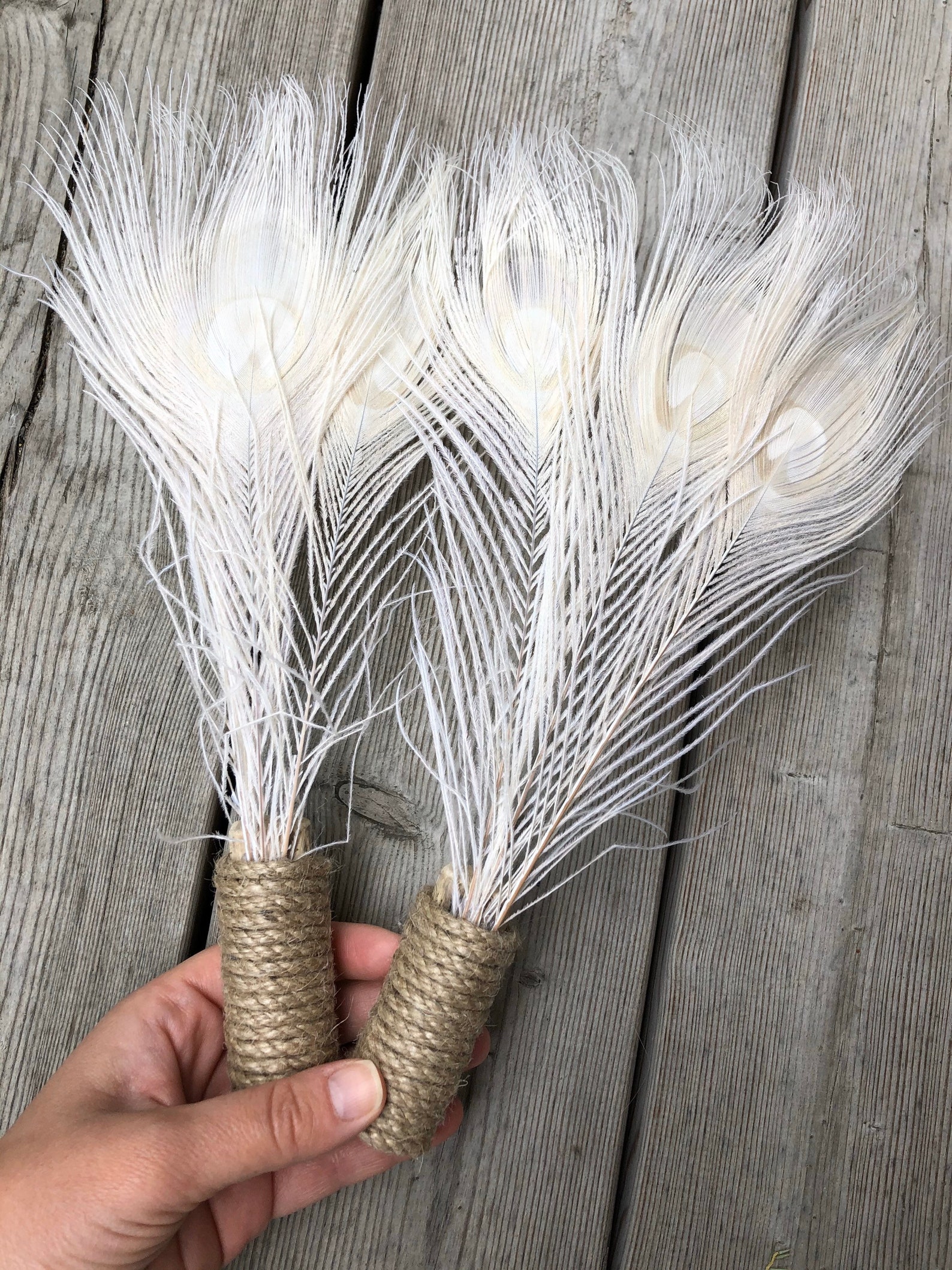 White Smudging Feather Fan Spiritual Ritual Shaman Tool Smudge | Etsy