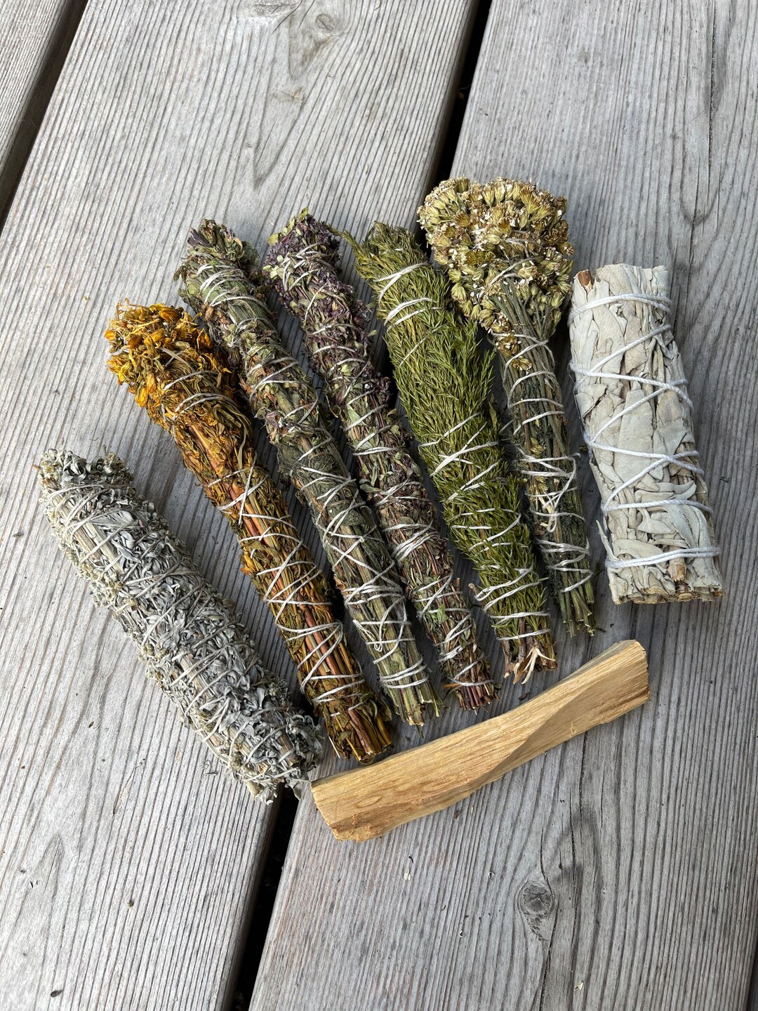 Smudging Incense Set ‘world of Magic’ - Smudging Stick Bundle - Rituals ...