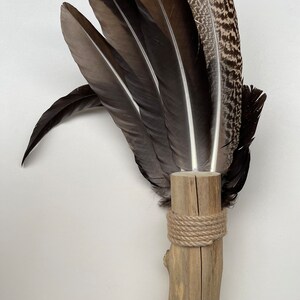Smudging Big Peacock Feather Fan for Rituals - Shaman Tool - Etsy
