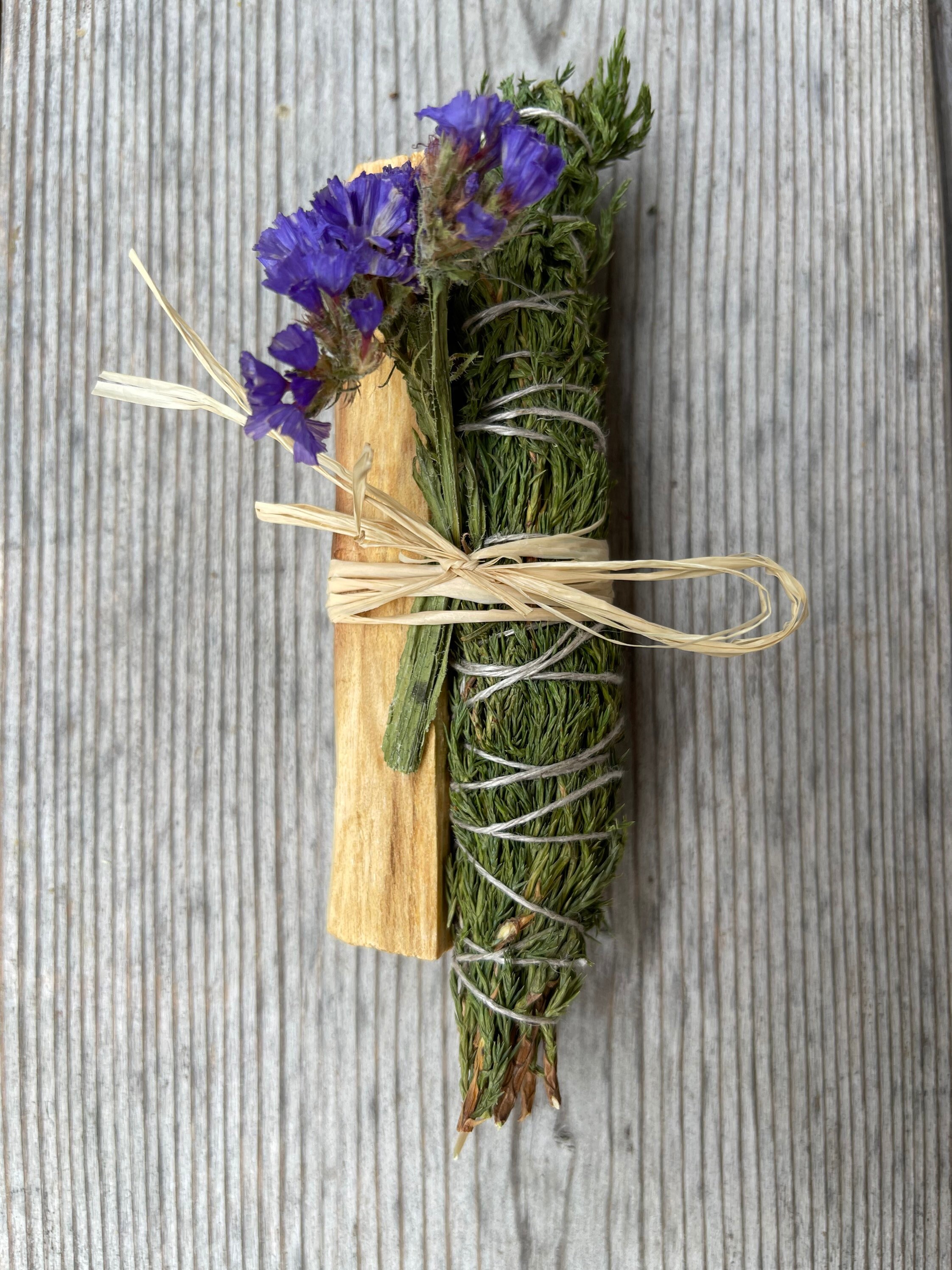 Various Herbs Smudging Stick Palo Santo Plant Magic - Etsy Polska