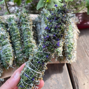 Handmade Wormwood and Hyssop Smudge Stick – Herbal Incense - Etsy