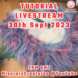 PDF PATTERN Husky Fursuit Tail - Digital Download - Instruction ...