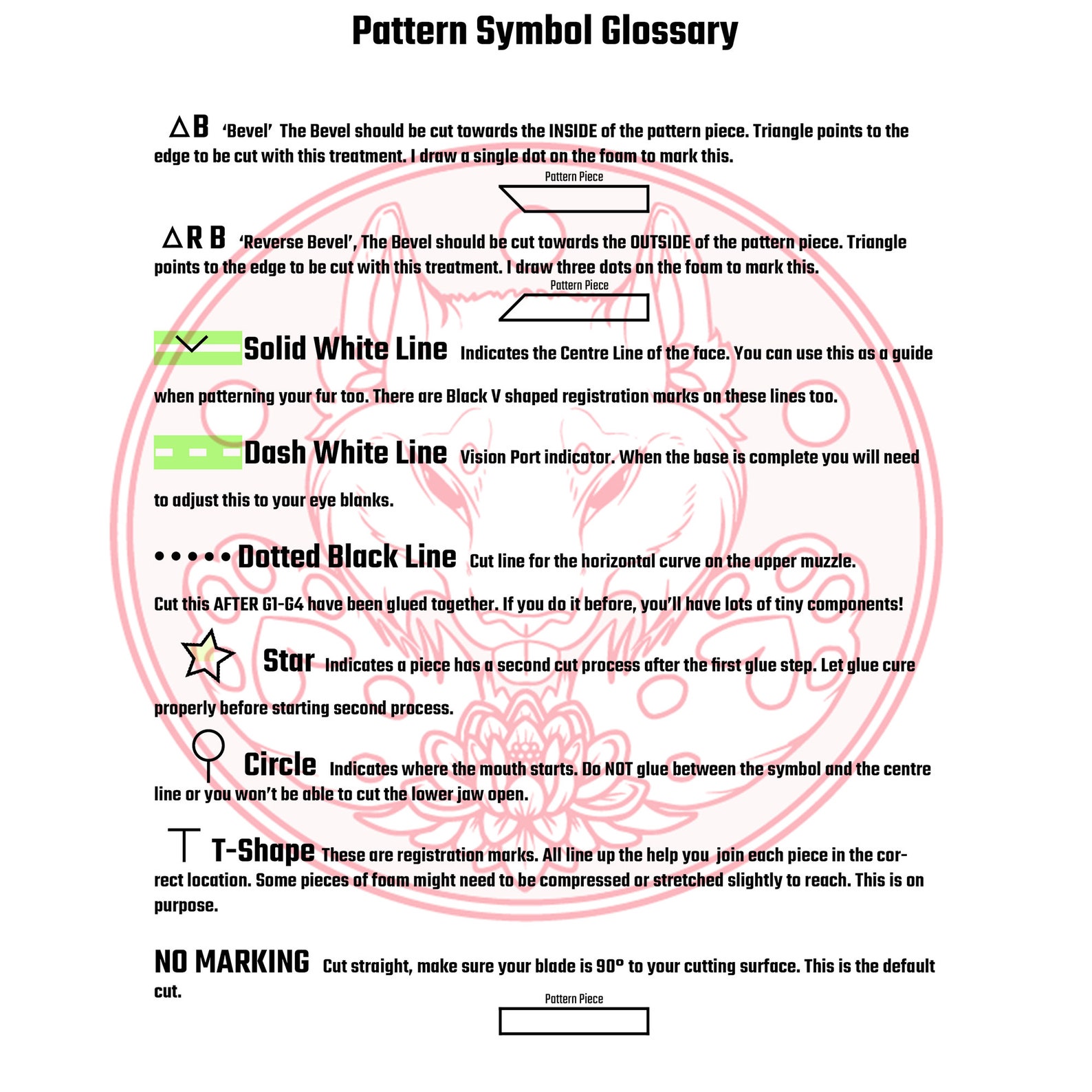 PDF PATTERN Generic Kemono 'CHIYO' Fursuit Head Base - Etsy